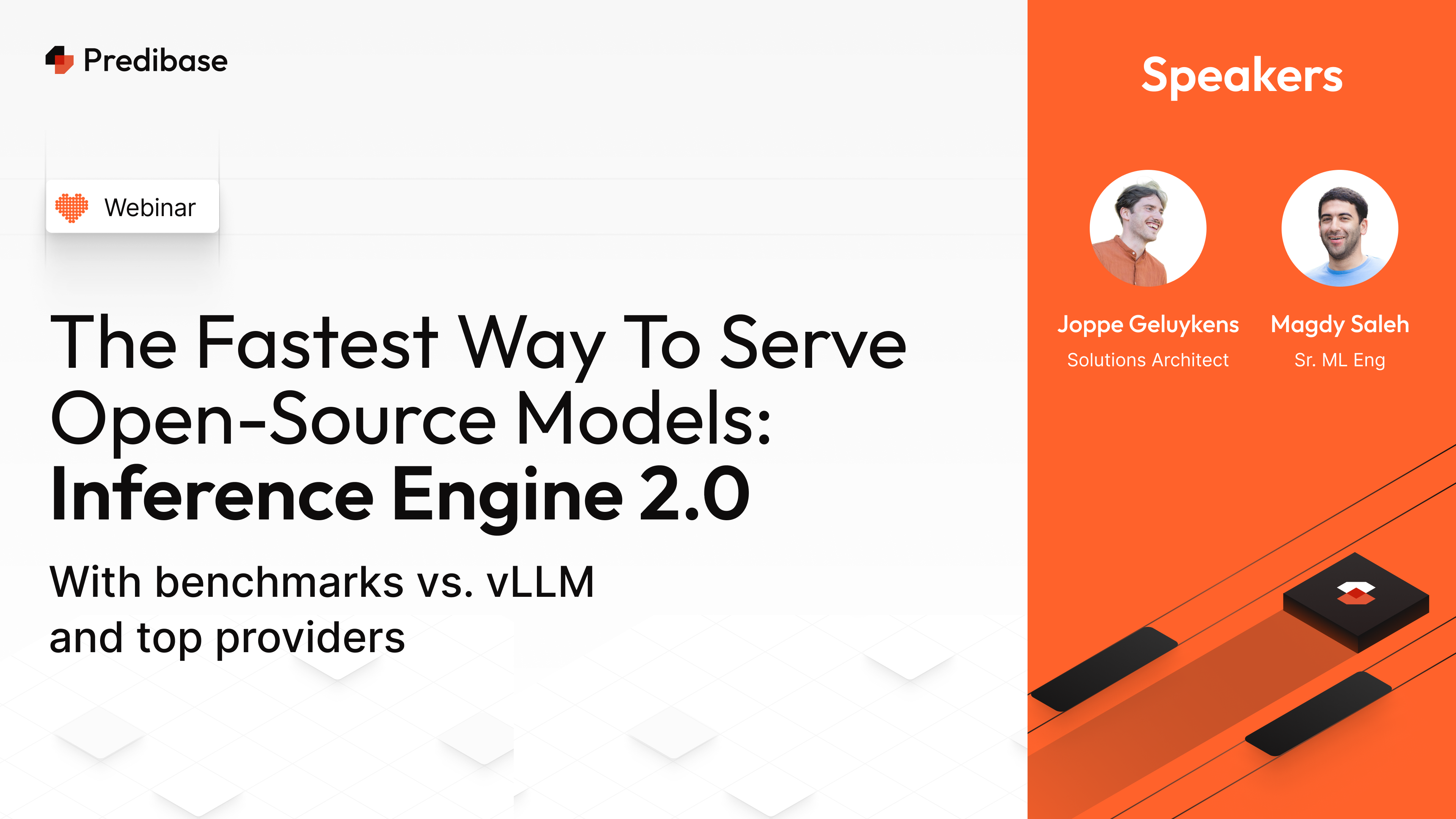 Optimize Model Serving Performance Join Our Inference Engine Webinar